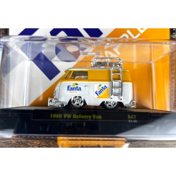 M2 Machines | Toys | New M2 64 Fanta Pineapple 196 Vw Delivery Van ...